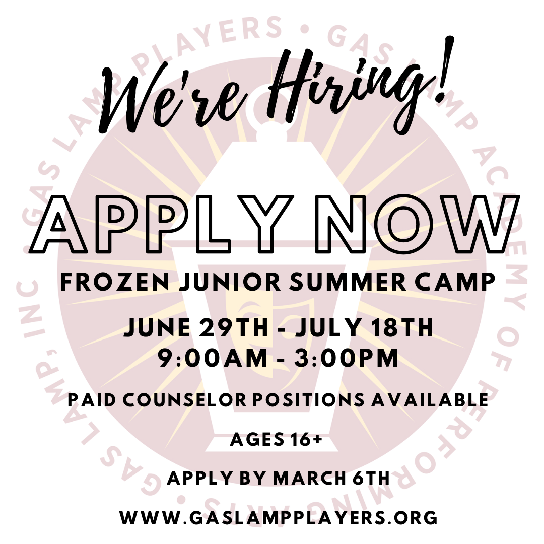 Gas Lamp Players - Welcome to Gas Lamp, Inc.